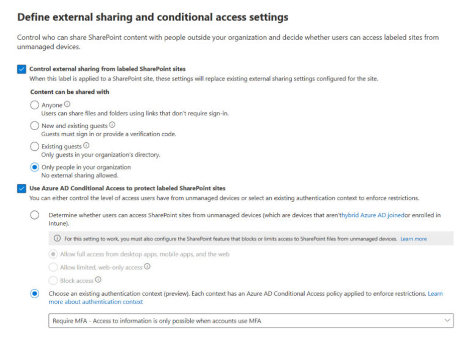 Getting Started with Microsoft Sensitivity Labels